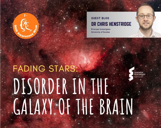 Fading stars: disorder in the galaxy of the brain (MND)