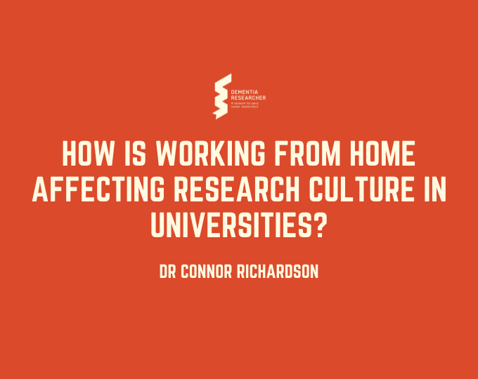 Blog - How is working from home affecting research culture?