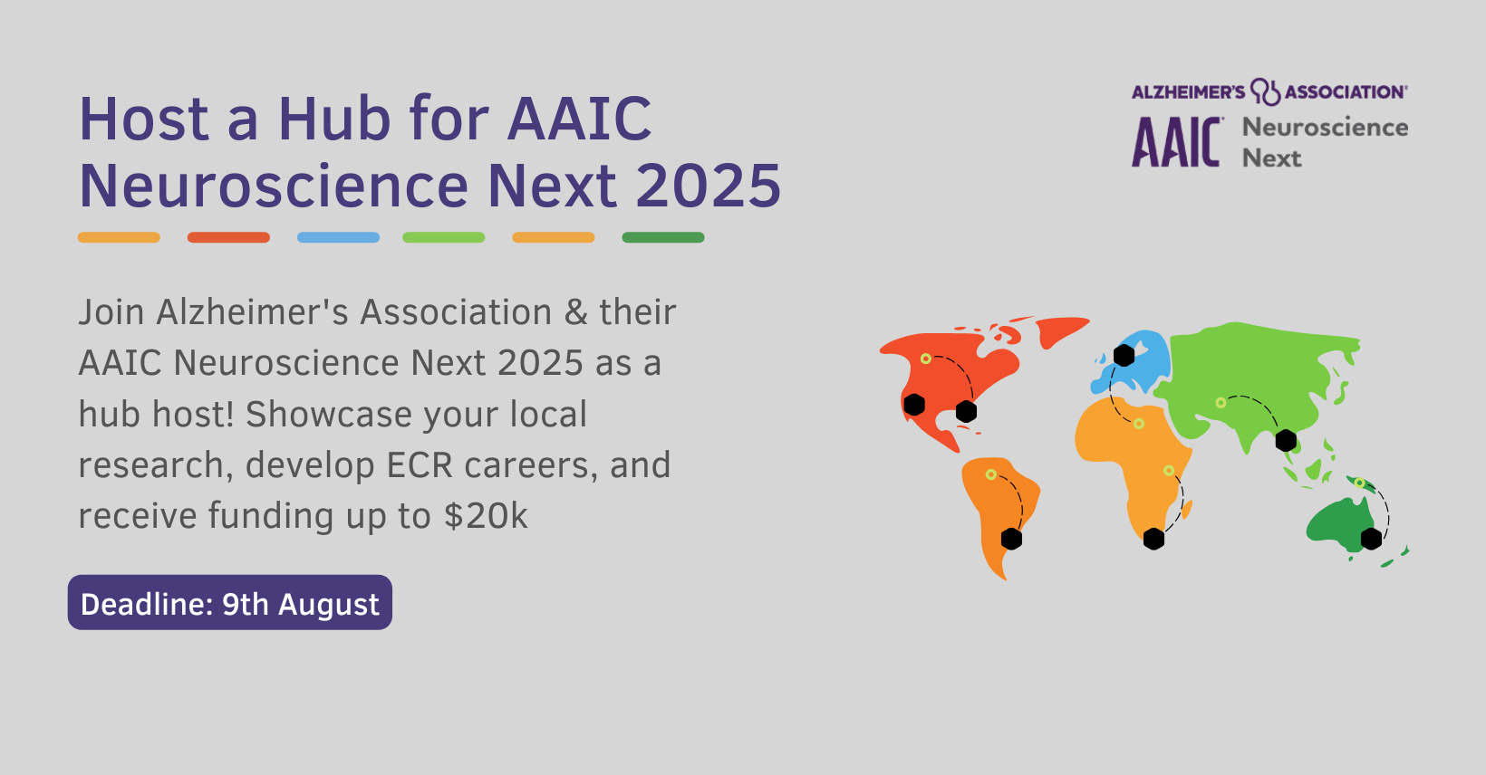Host a Hub for AAIC Neuroscience Next 2025 – Apply Now!