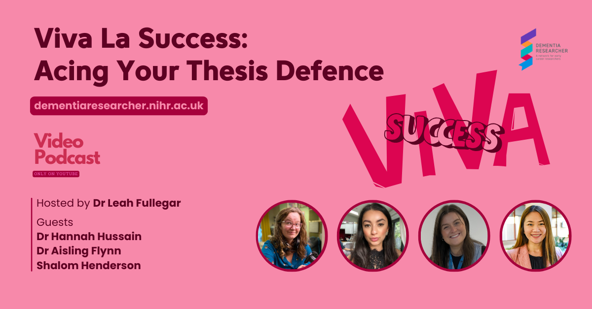 Podcast – Viva La Success: Acing Your PhD Thesis Defence