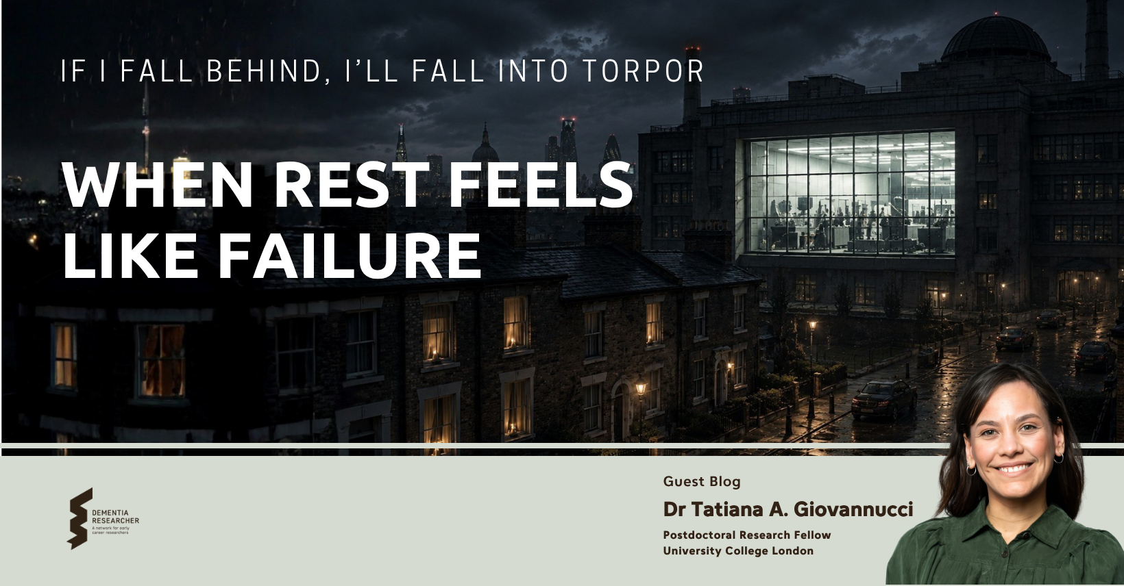 Blog – If I Fall Behind, I’ll Fall Into Torpor
