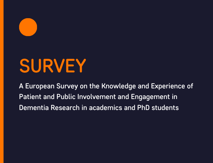 European Survey on Dementia Research PPIE